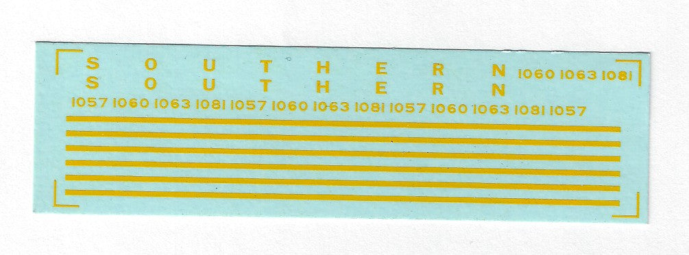 Bethlehem Car Works 531 KitBits HO Scale Southern Coach - Dulux Gold ...