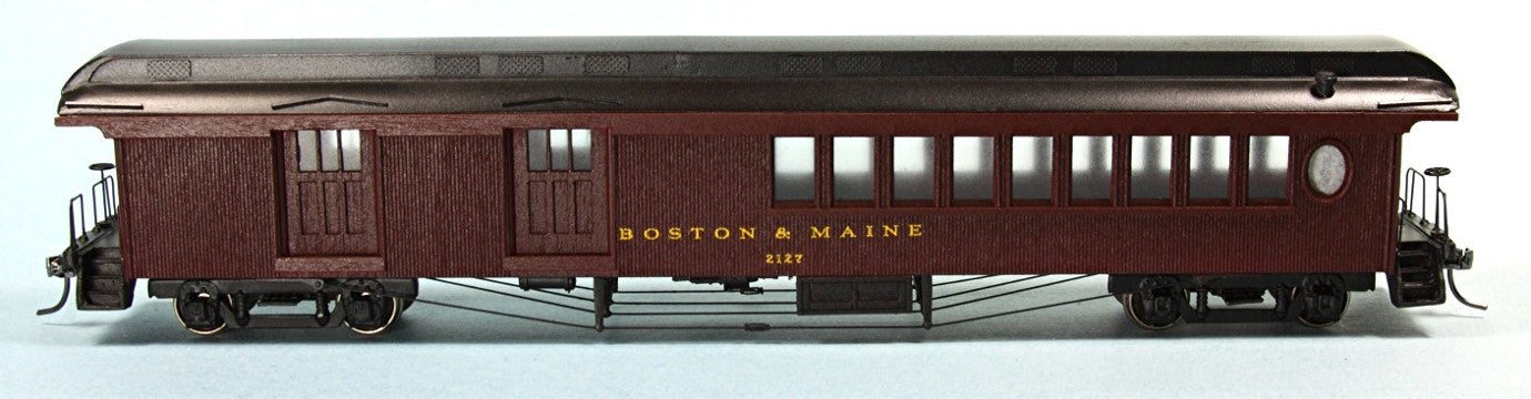 Bethlehem Car Works Sparrows Point SP-67 HO Scale B&M Wood Combine Kit ...