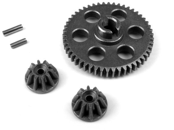 BlackZon 540237 Steel Spur Gear & Differential Pinion Set for Smyter M ...
