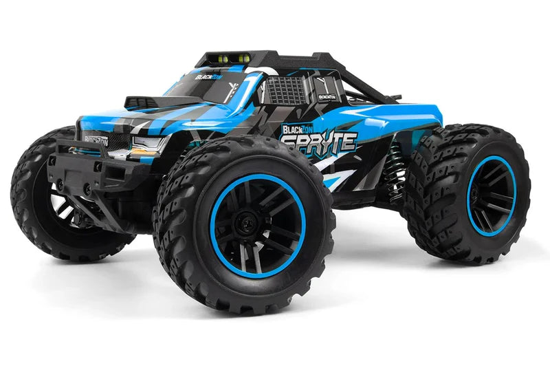 BlackZon 540301 Blue Spryte MT 1/20 4WD Electric Monster Truck — White ...