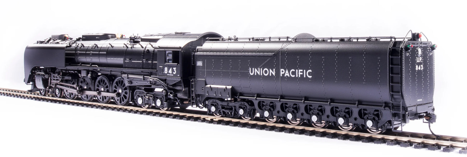 BLI 6641 HO Scale FEF-3 4-8-4 Steam Loco Union Pacific 843 Paragon4 DC ...