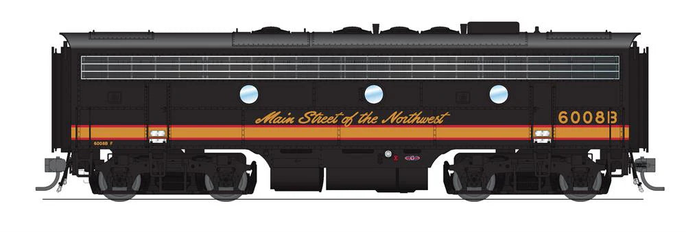 BLI 6689 HO Scale EMD F7B Northern Pacific NP 6008C Paragon4 DCC ...