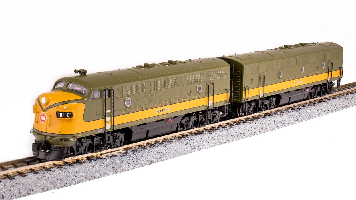 BLI 6831 N Scale EMD F3A-B Diesel Set Canadian National CN 9003/9004 P — White Rose Hobbies