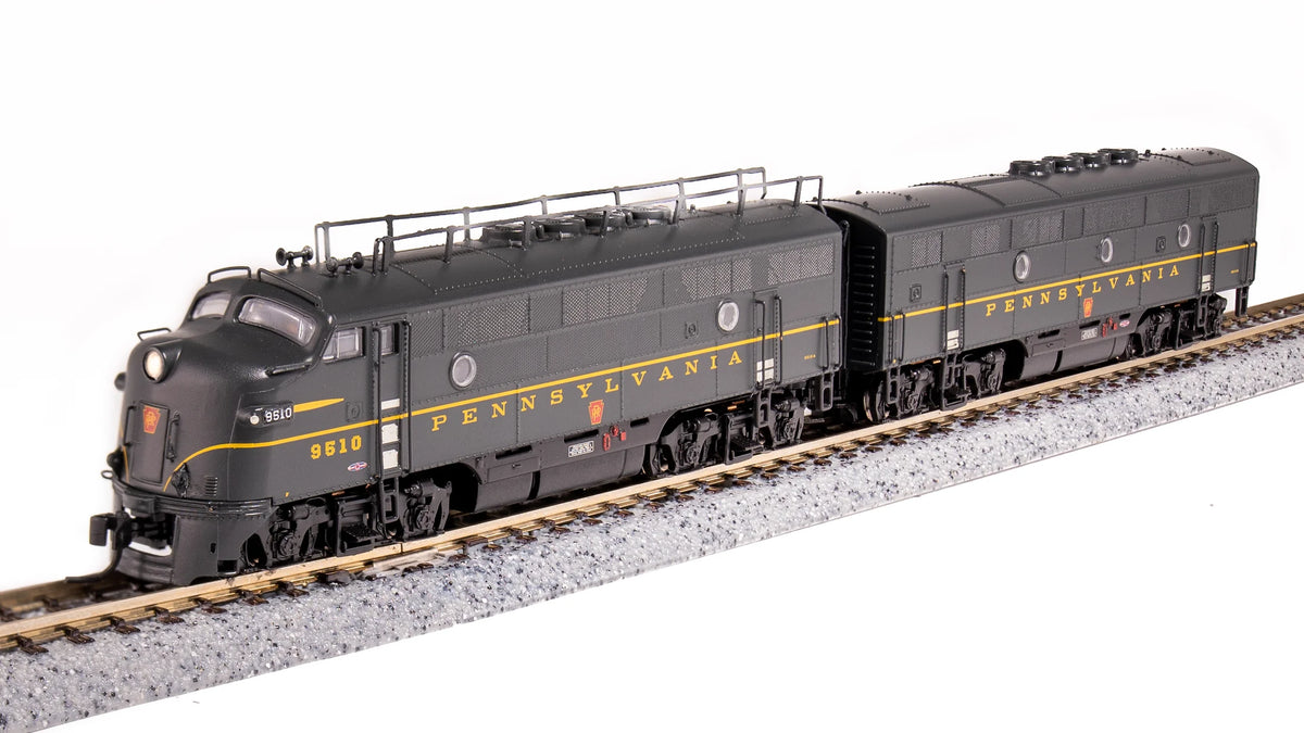 BLI 6835 N Scale EMD F3A-B Diesel Set Pennsylvania PRR 9510A/B Paragon — White Rose Hobbies