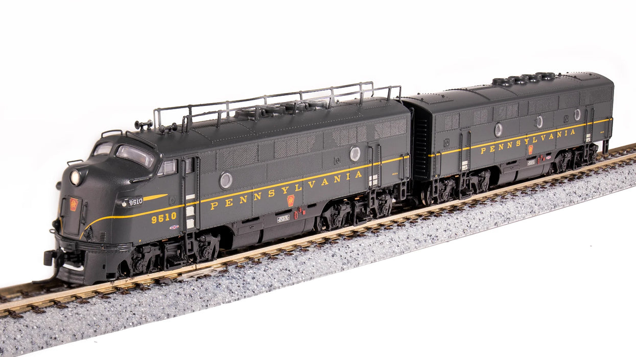 BLI 6835 N Scale EMD F3A-B Diesel Set Pennsylvania PRR 9510A/B Paragon — White Rose Hobbies