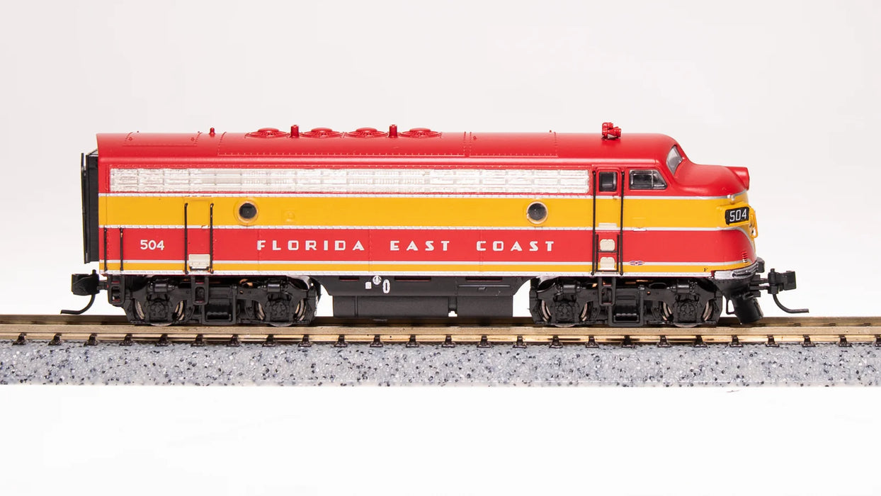 BLI 6842 N Scale EMD F3A Diesel Florida East Coast FEC 504 Paragon4 DC — White Rose Hobbies