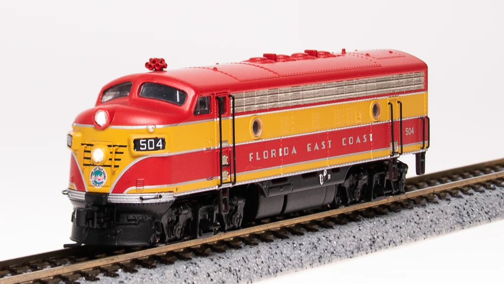 BLI 6842 N Scale EMD F3A Diesel Florida East Coast FEC 504 Paragon4 DC — White Rose Hobbies