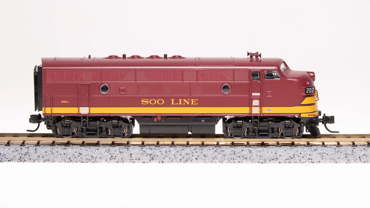 BLI 6849 N Scale EMD F3A Diesel SOO Line 202A Paragon4 DCC — White Rose ...