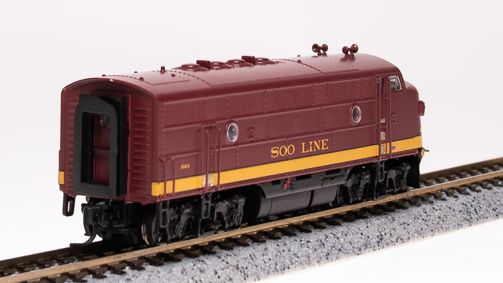 BLI 6850 N Scale EMD F3A Diesel SOO Line 202B Paragon4 DCC — White Rose ...