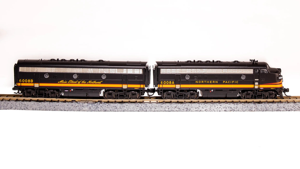 BLI 6865 N Scale EMD F7A-B Diesel Set Northern Pacific NP 6008A/B Para — White Rose Hobbies