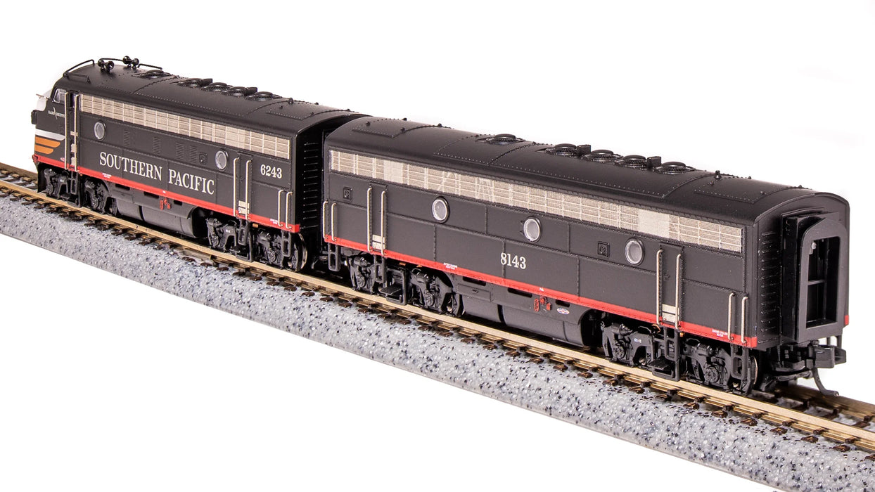 BLI 6867 N Scale EMD F7A-B Diesel Set Southern Pacific SP 6243/8143 Pa — White Rose Hobbies