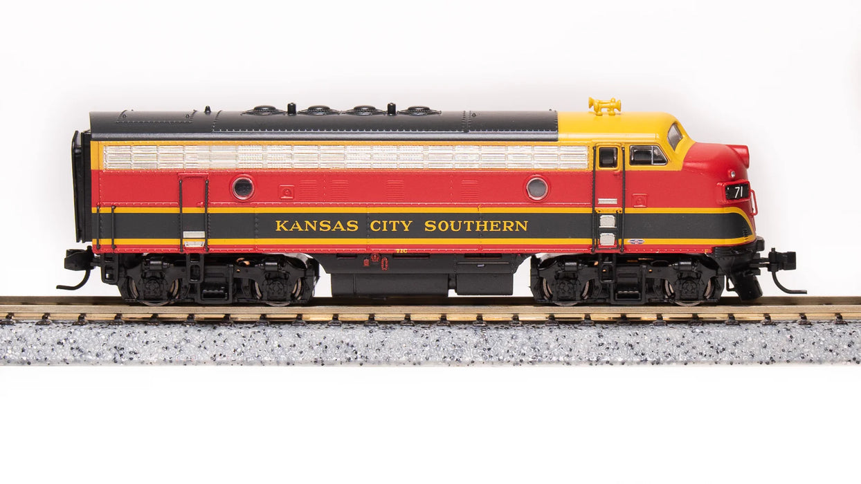 BLI 6877 N Scale EMD F7A Diesel Kansas City Southern KCS 71C Paragon4 ...