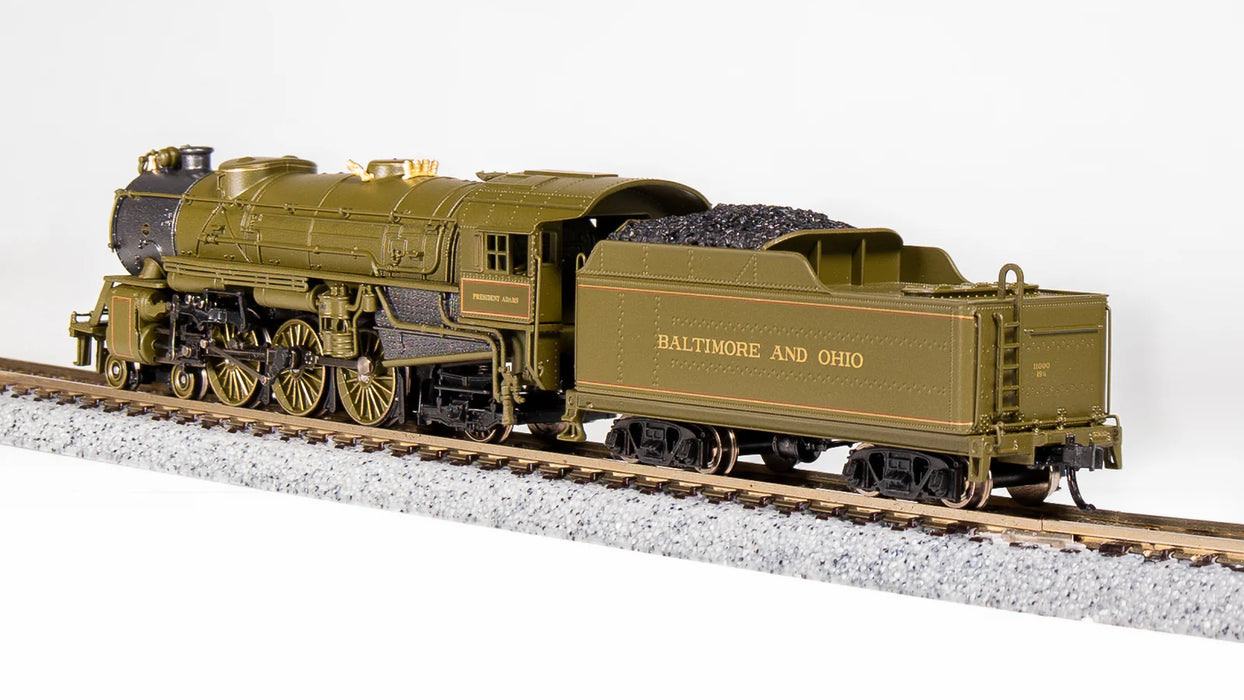 BLI 6925 N Scale 4-6-2 Heavy Pacific Steam Loco Baltimore & Ohio B&O 5 ...