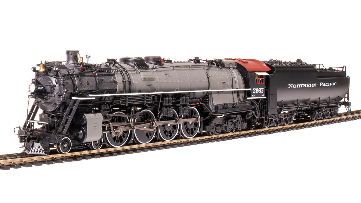 BLI 6962 HO Scale 4-8-4 A-3 Steam Loco Northern Pacific 2667 Hybrid Hy ...