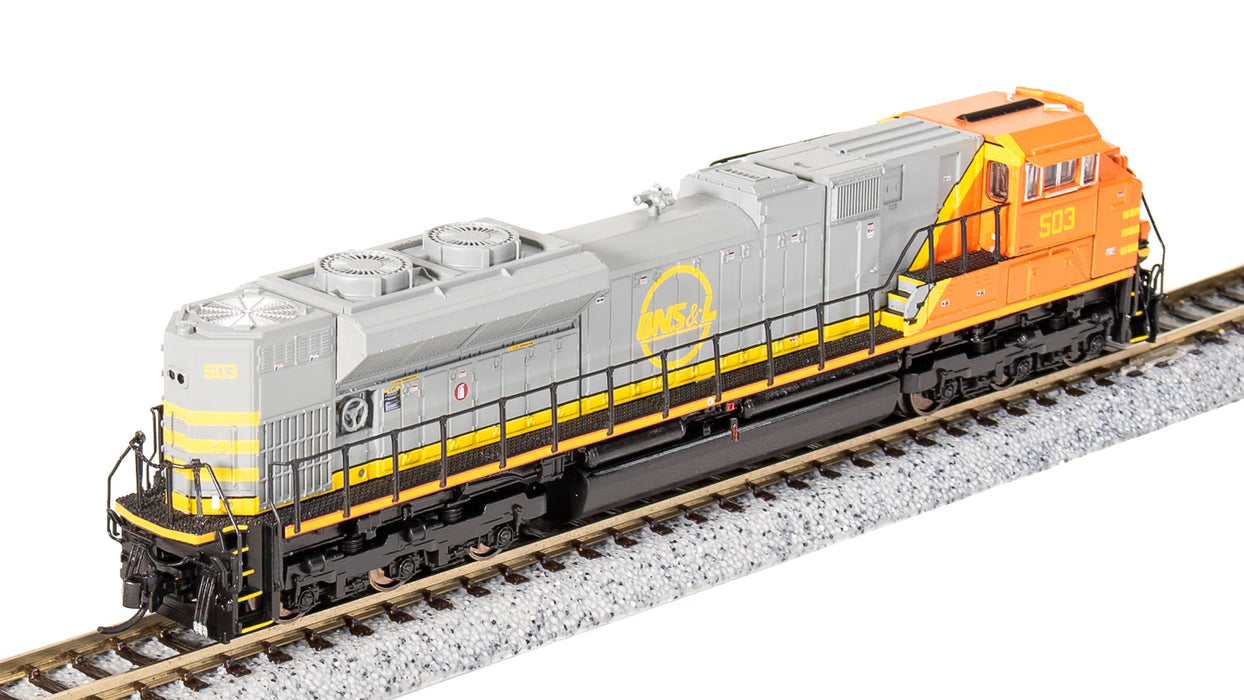 BLI 7038 N Scale EMD SD70ACe Diesel Quebec, North Shore & Labrador 503 ...