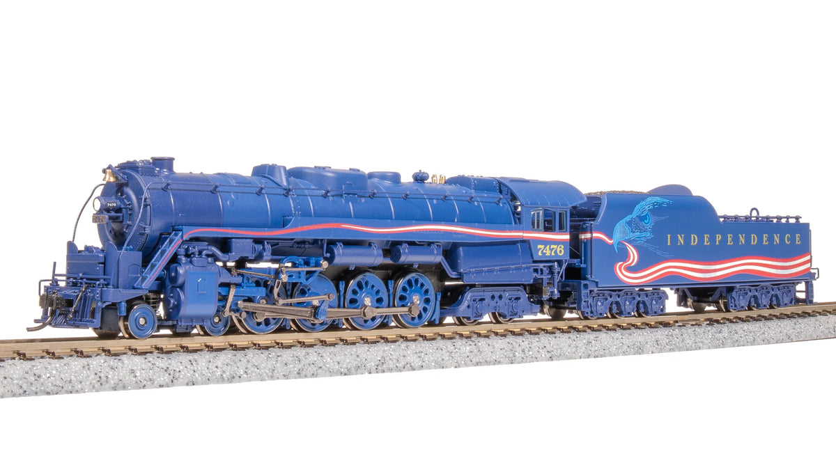 BLI 7411 N Scale 4-8-4 T1 Steam Locomotive Independence 7475 with Para — White Rose Hobbies