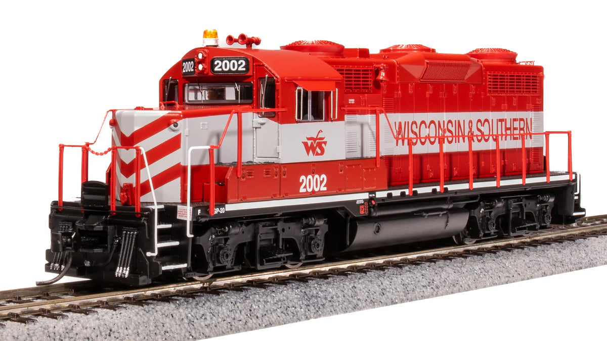 BLI 7470 HO Scale EMD GP20 Wisconsin Southern WSOR 2002 Paragon4 (Soun — White Rose Hobbies