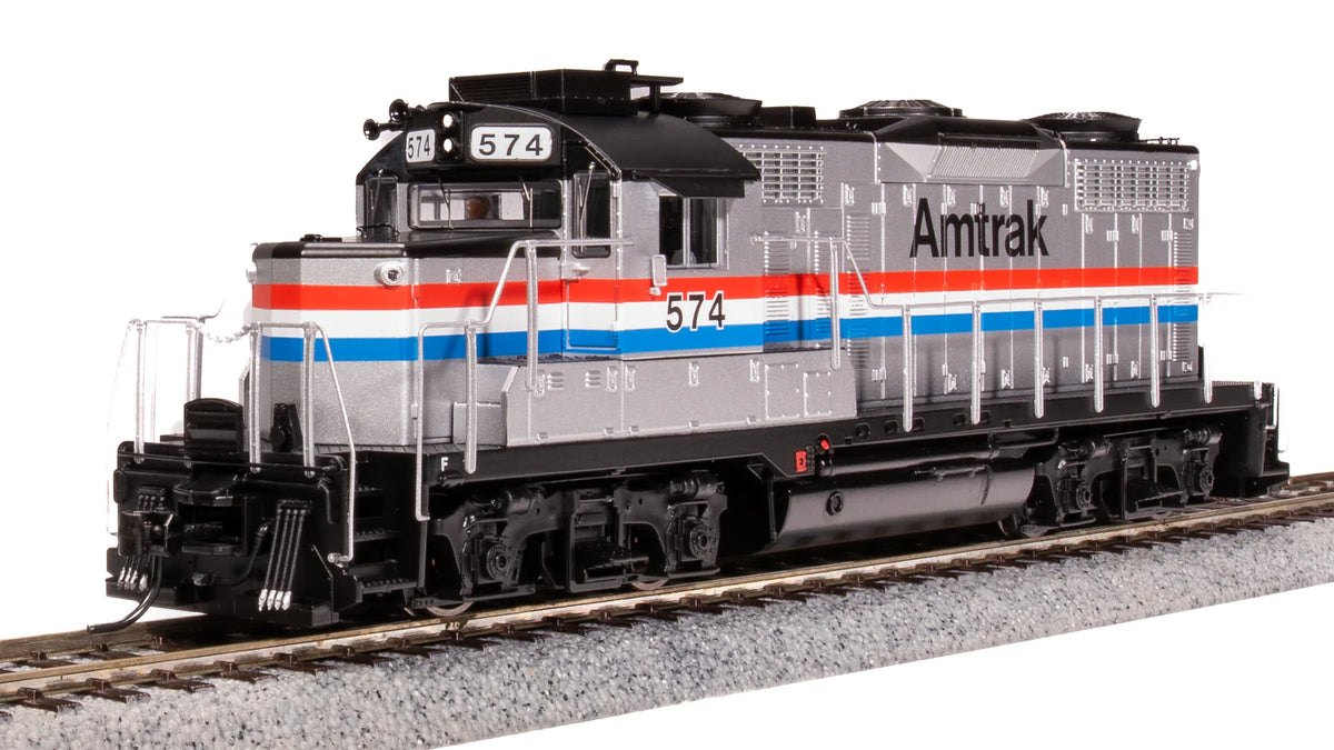 BLI 7472 HO Scale EMD GP20 Amtrak 574 Paragon4 (Sound/DC/DCC) — White ...