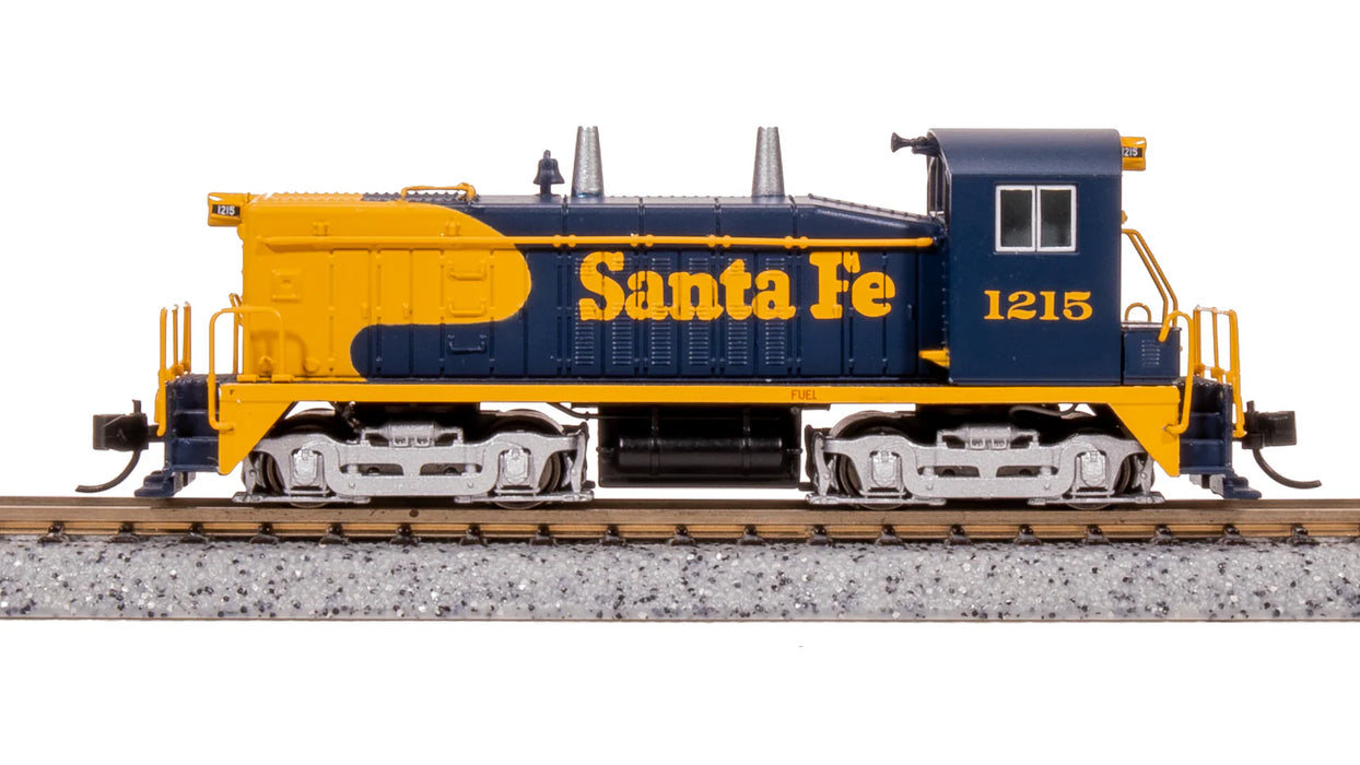 BLI 7480 N Scale EMD NW2 Diesel Santa Fe ATSF 1215 Paragon4 DCC — White ...