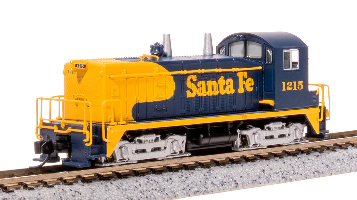 BLI 7481 N Scale EMD NW2 Diesel Santa Fe ATSF 1217 Paragon4 DCC — White ...