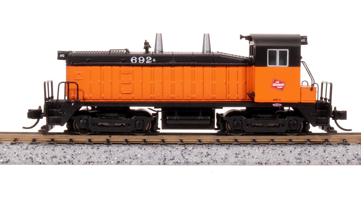 BLI 7518 N Scale EMD SW7 Diesel Milwaukee Road MILW 623 Paragon4 DCC ...