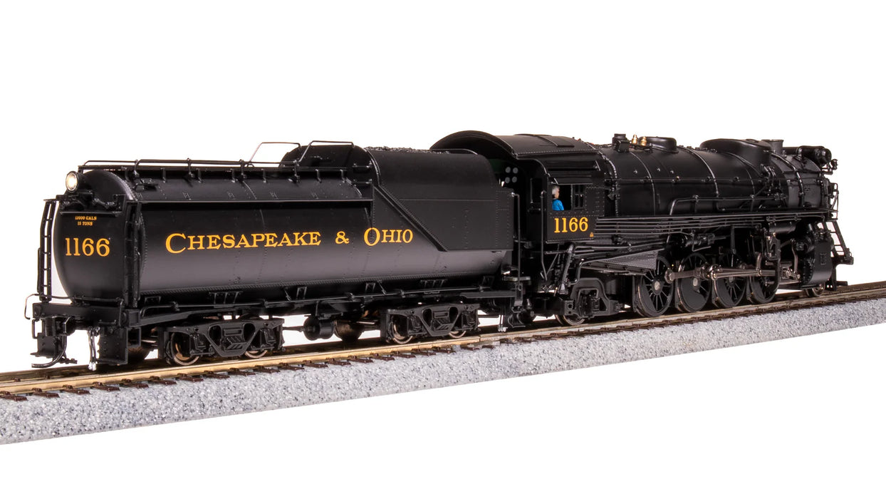 BLI 7593 HO Scale 2-8-2 Class K-2 Mikado Steam Loco Chesapeake & Ohio ...