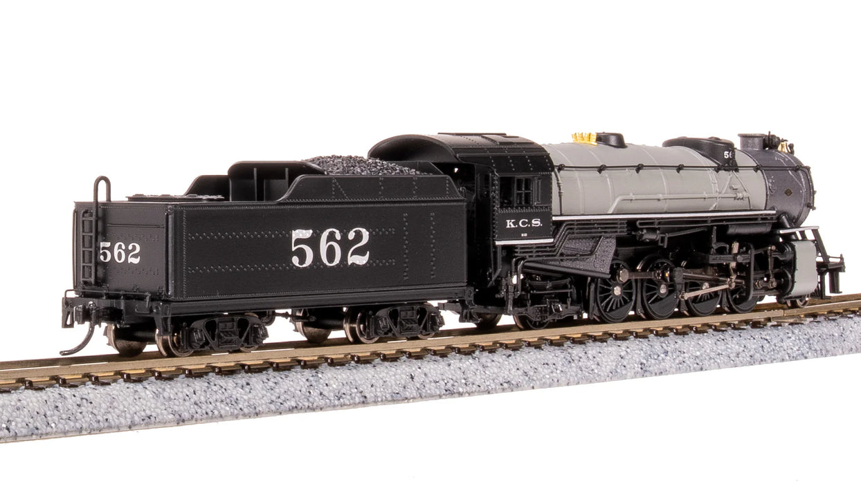 BLI 7834 N Scale USRA 2-8-2 Mikado Steam Locomotive Kansas City Southe ...