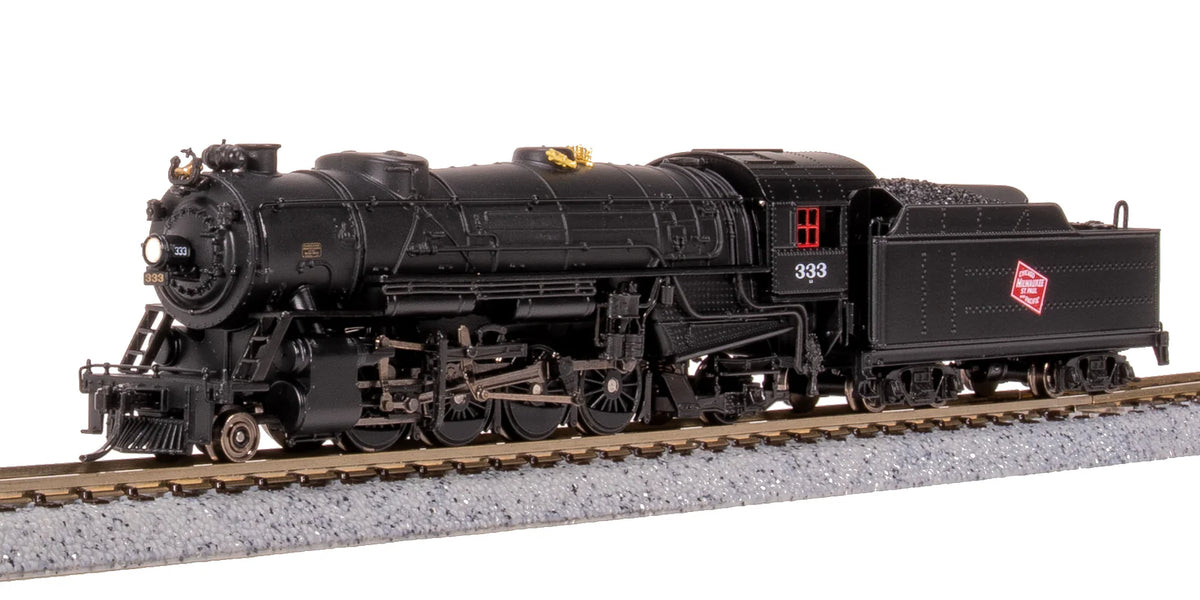 BLI 7837 N Scale USRA 2-8-2 Mikado Steam Locomotive Milwaukee Road CMS — White Rose Hobbies