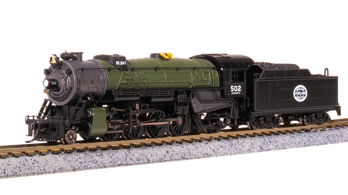 BLI 7839 N Scale USRA 2-8-2 Mikado Steam Locomotive Spokane, Portland — White Rose Hobbies