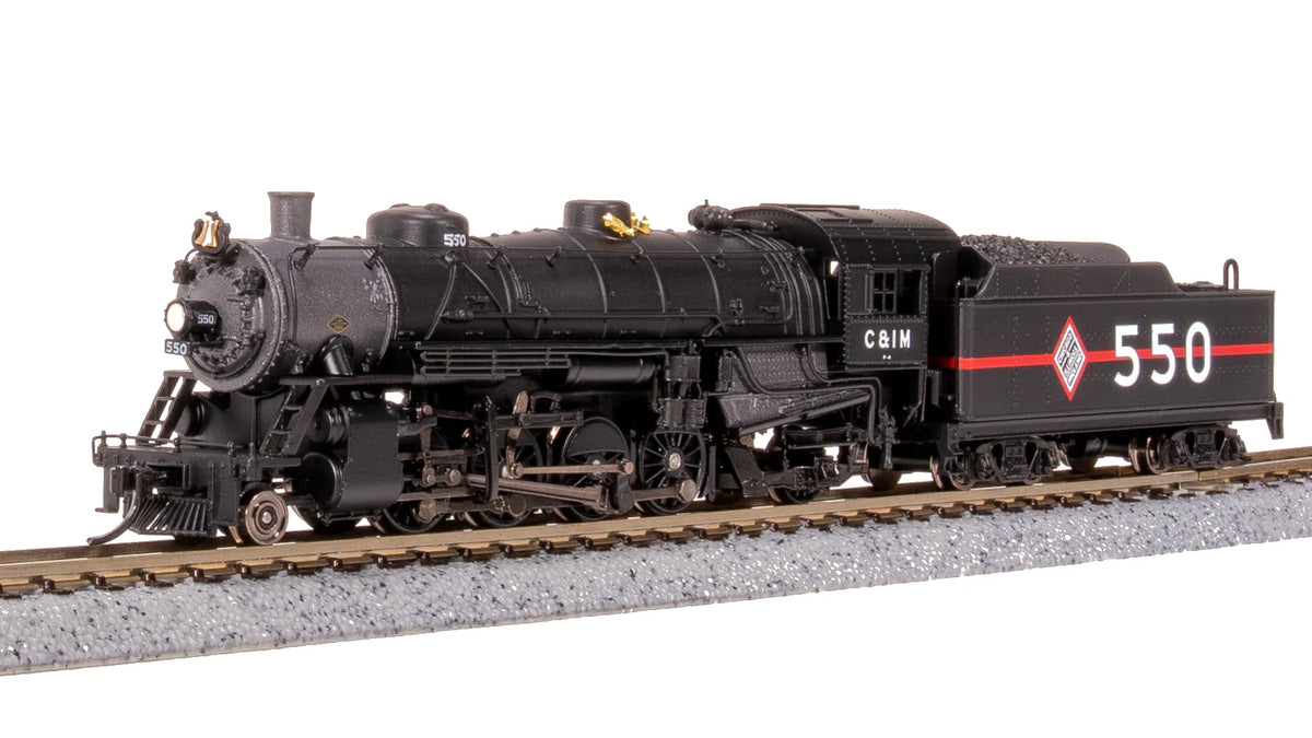 BLI 7853 N Scale USRA 2-8-2 Mikado Steam Locomotive Chicago & Illinois — White Rose Hobbies