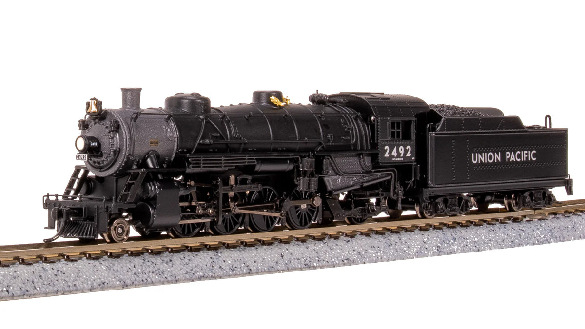 BLI 7864 N Scale USRA 2-8-2 Mikado Steam Locomotive Union Pacific UP 2 ...