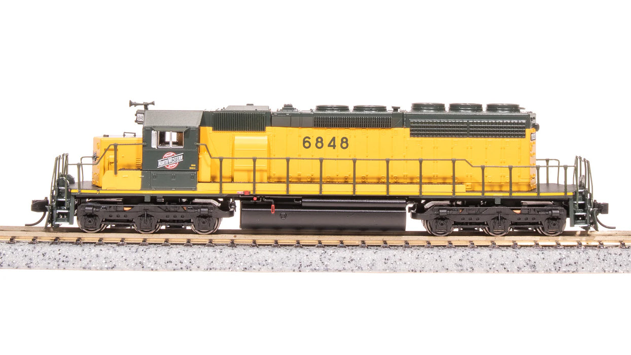 BLI 7955 N Scale EMD SD40-2 Chicago & North Western CNW 6848 Paragon4 — White Rose Hobbies