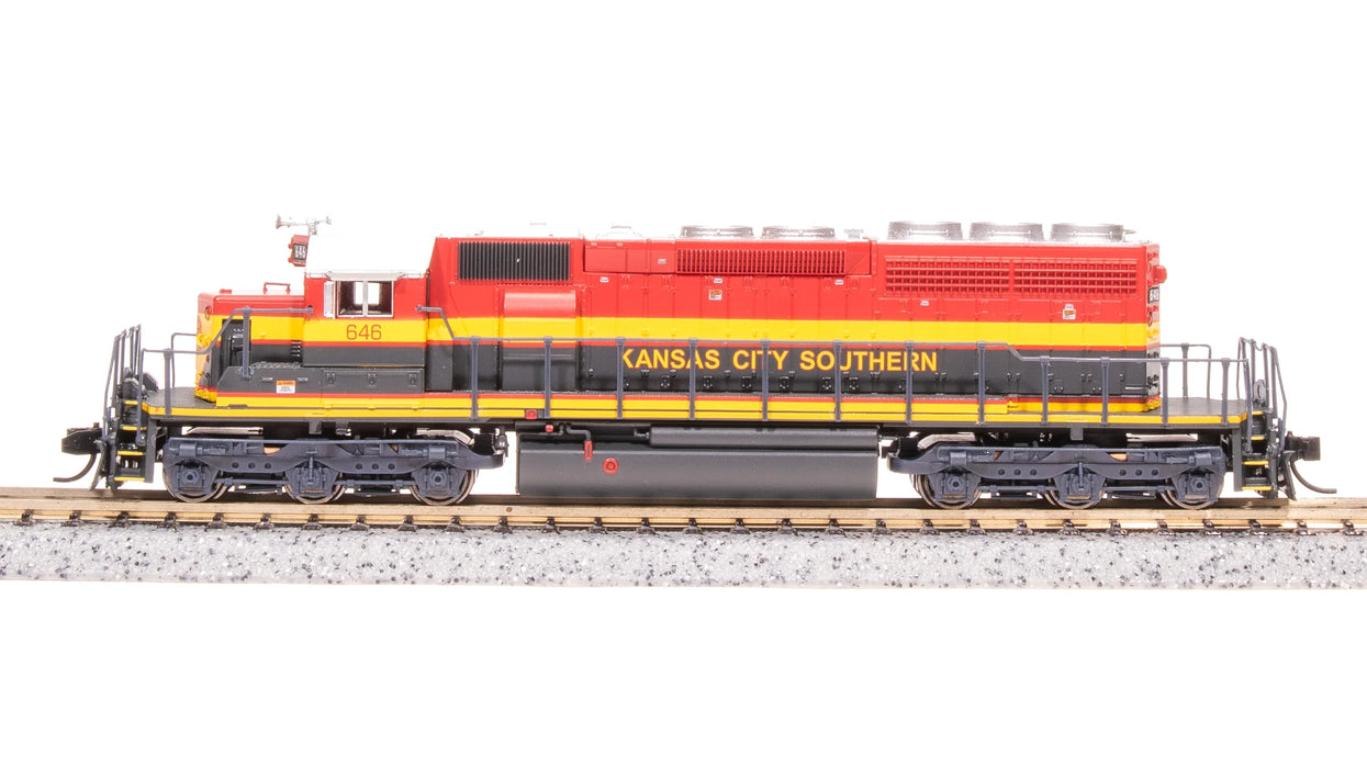 BLI 7964 N Scale EMD SD40-2 Kansas City Southern KCS 652 Paragon4 (Sou ...