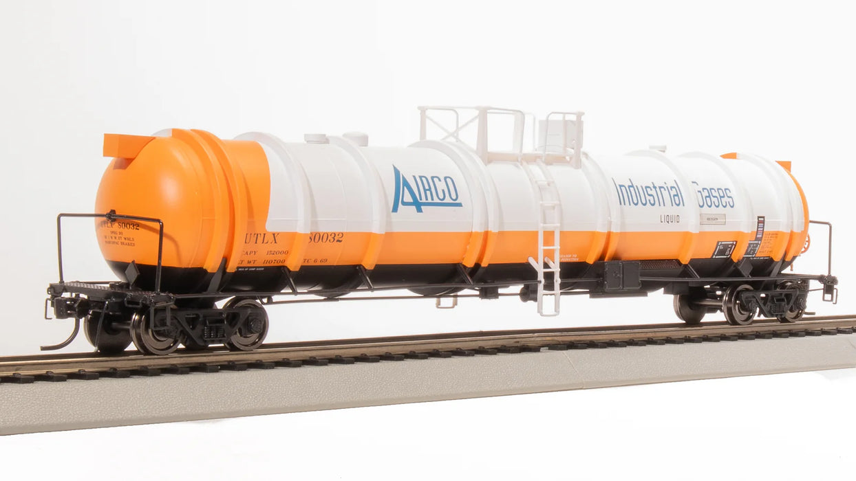 BLI 8039 HO Scale Cryogenic Tank Car Industrial Gases AirCo UTLX ...