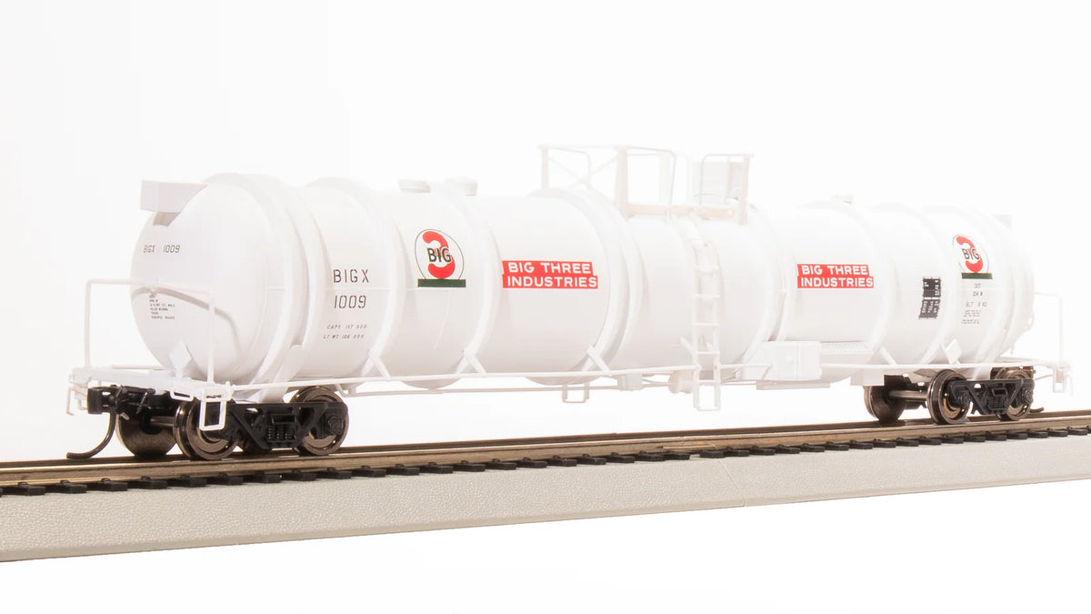 BLI 8042 HO Scale Cryogenic Tank Car Big 3 Industries BIGX — White Rose ...
