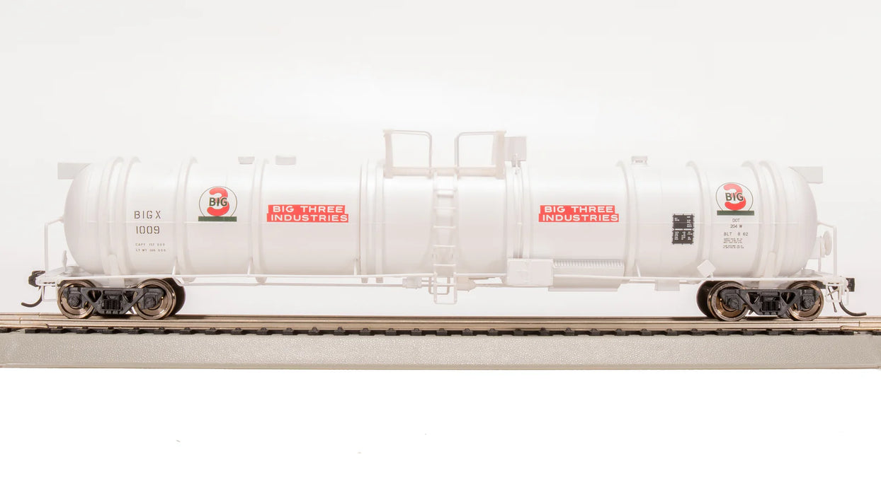 BLI 8042 HO Scale Cryogenic Tank Car Big 3 Industries BIGX — White Rose ...
