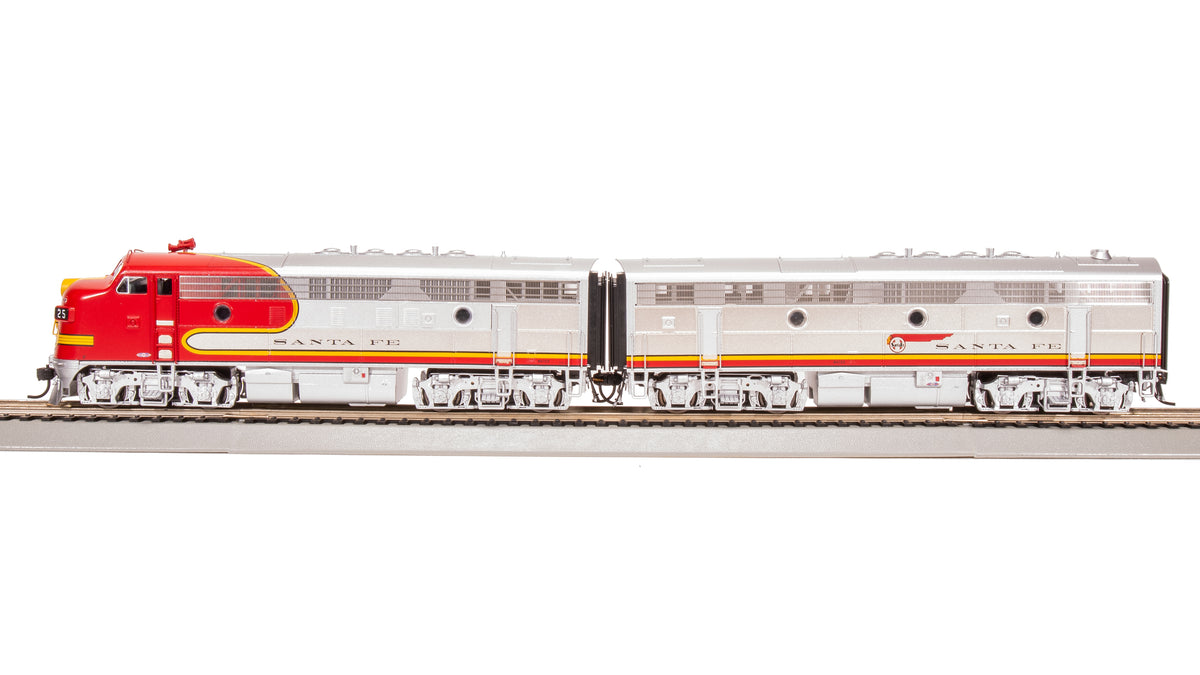 BLI 8160 HO Scale EMD F3A F3B Set Santa Fe Warbonnet ATSF 25L/25A Para — White Rose Hobbies