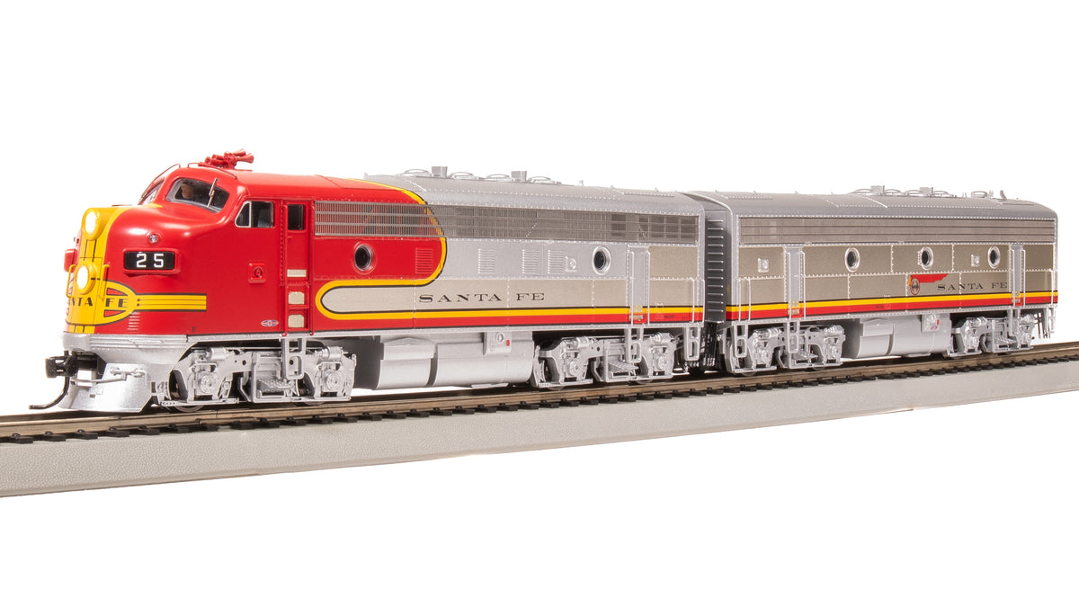 BLI 8160 HO Scale EMD F3A F3B Set Santa Fe Warbonnet ATSF 25L/25A Para — White Rose Hobbies