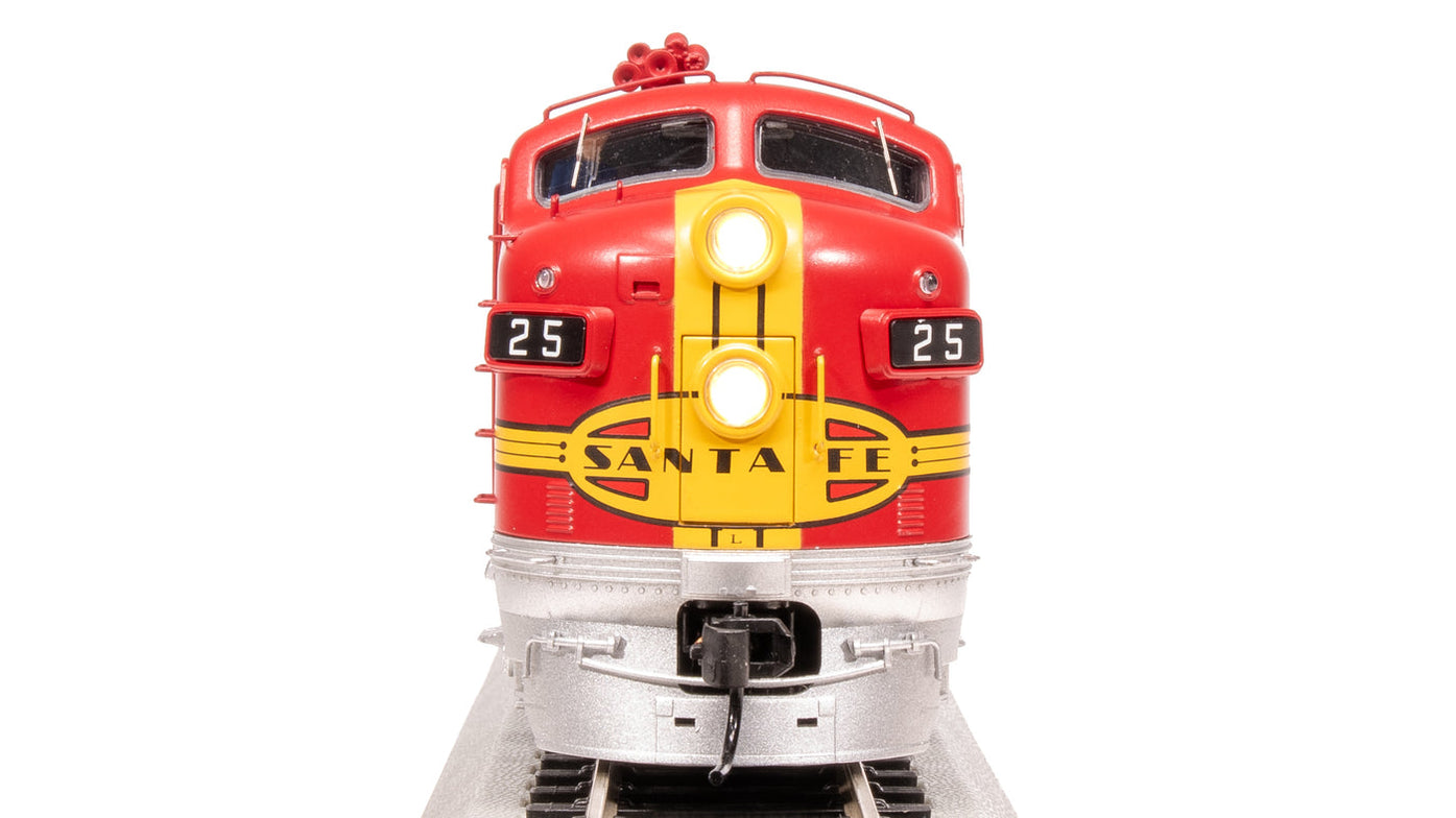 BLI 8167 HO Scale EMD F3A Santa Fe Warbonnet ATSF 26C Paragon4 — White ...