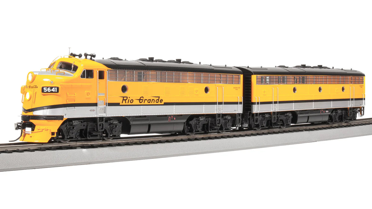 BLI 8192 HO Scale EMD F7A/B Set Rio Grande D&RGW 5641/5642 with Parago — White Rose Hobbies
