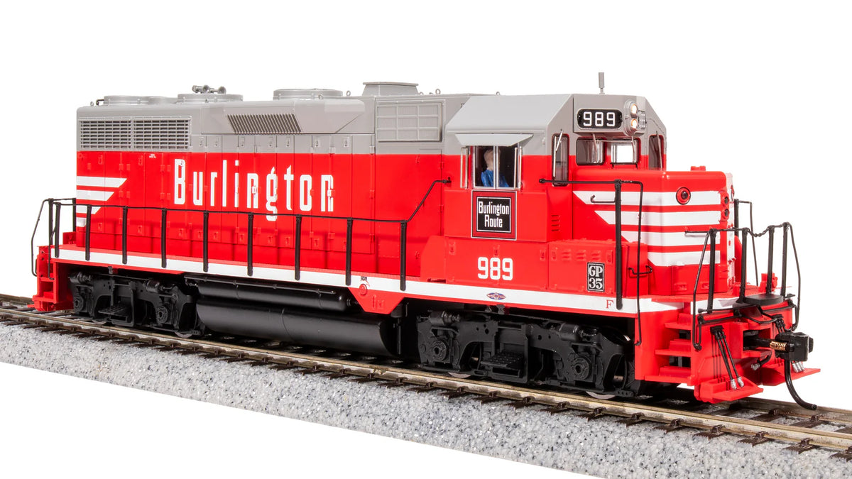 BLI 8222 HO Scale EMD GP35 Chicago, Burlington & Quincy CB&Q 989 Steal — White Rose Hobbies