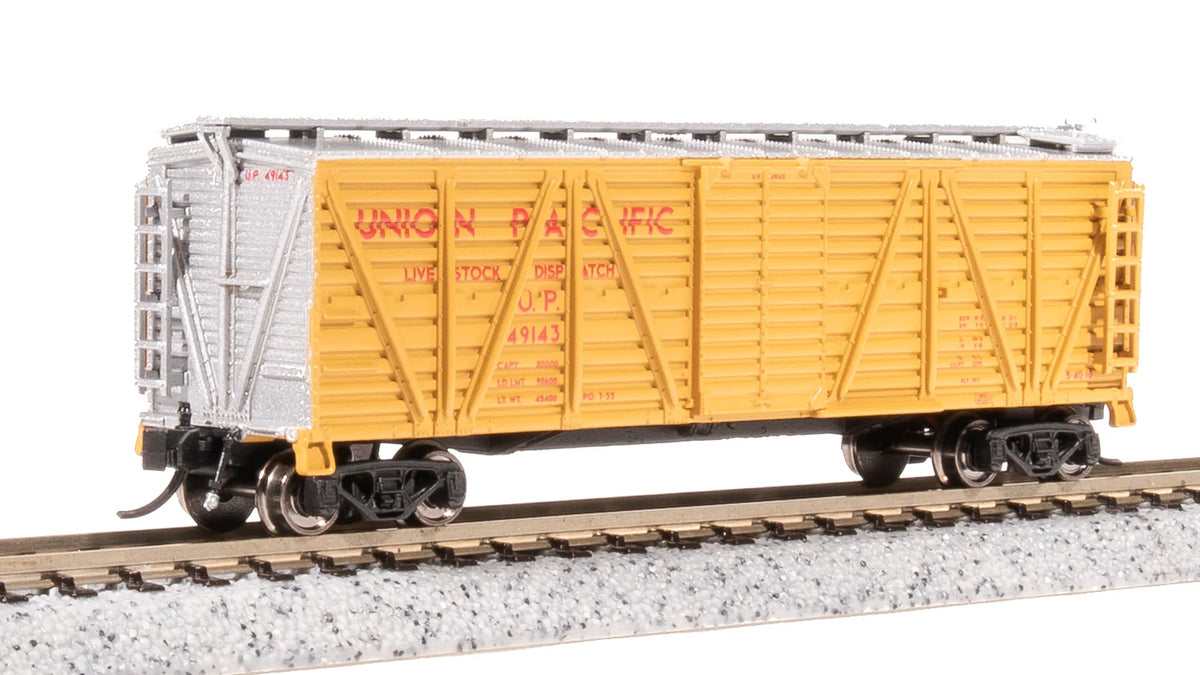 BLI 8463 N Scale K7 Stock Car with Mule Sounds Union Pacific UP 49340 ...