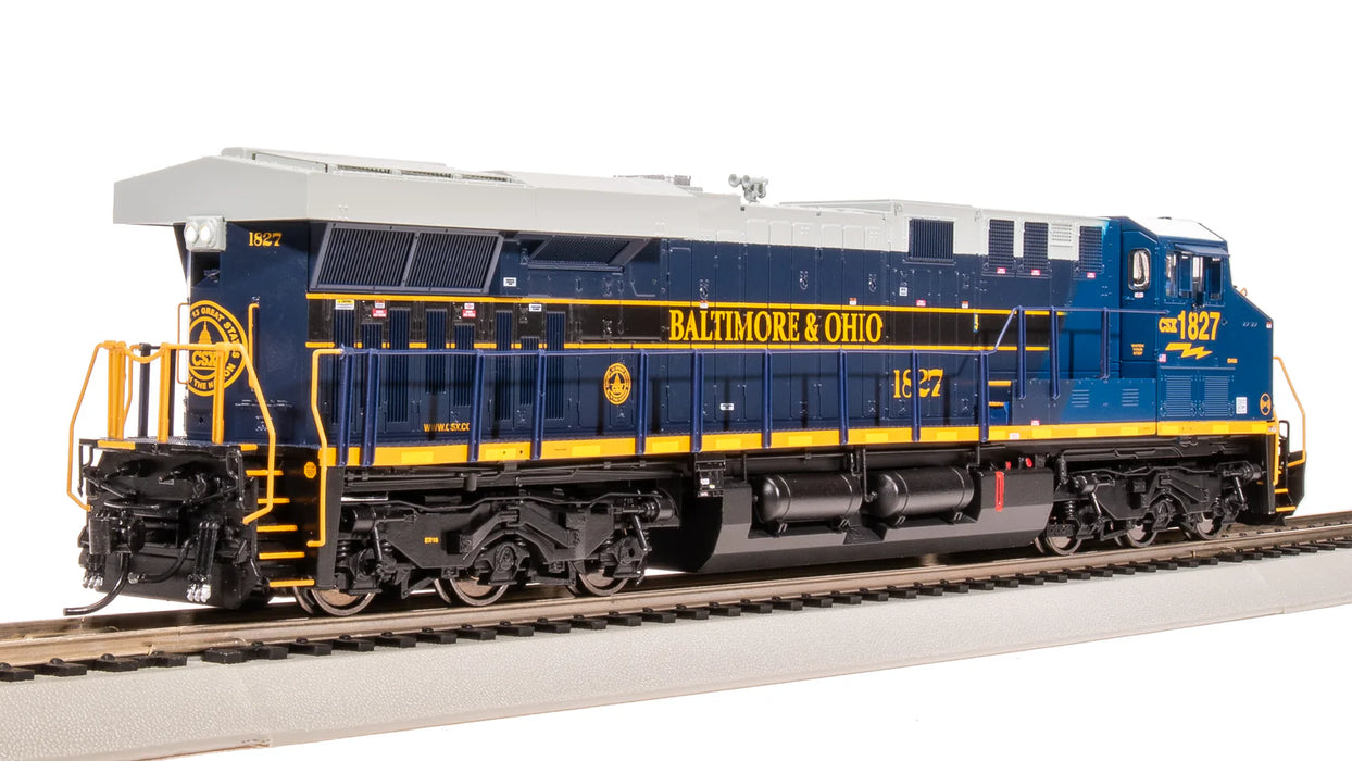 BLI 8539 HO Scale GE ES44AC CSX "B&O Heritage" 1827 Paragon4 DCC ...