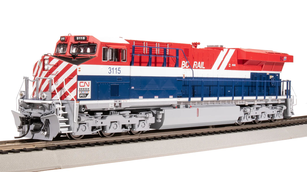 BLI 8555 HO Scale GE ES44AC Canadian National "BC Rail" CN 3115 Stealt ...