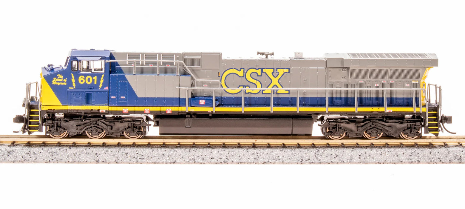 BLI 8572 N Scale GE AC6000 Diesel CSX 601 Paragon4 (YN2 Paint) — White ...