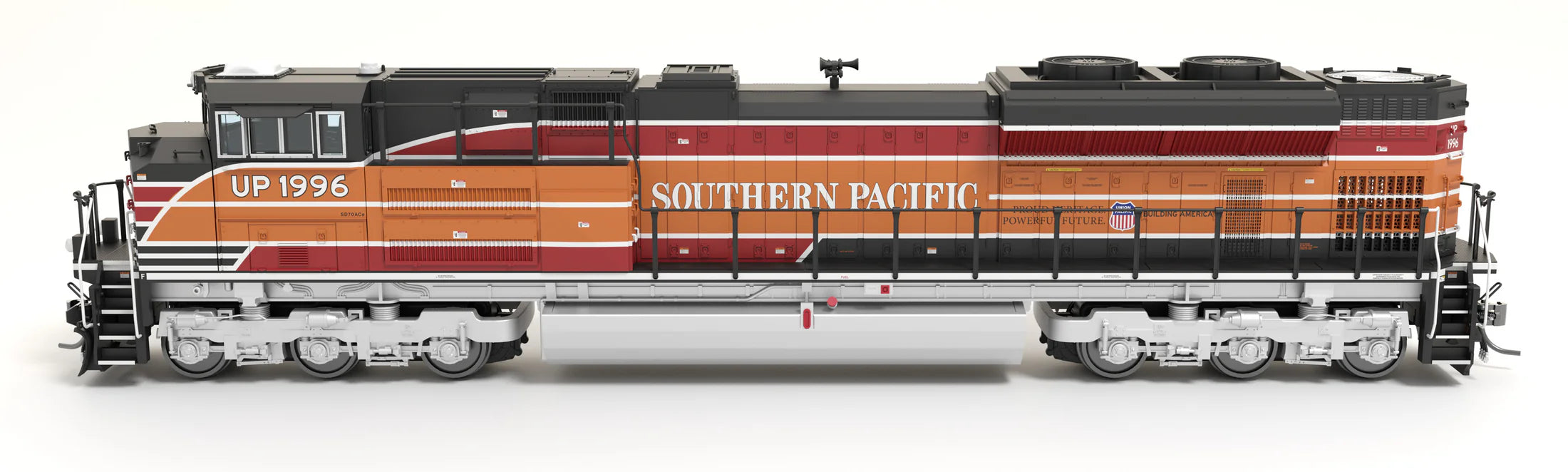 BLI 8719 HO Scale EMD SD70ACe SP Heritage Union Pacific 1996 Stealth D ...