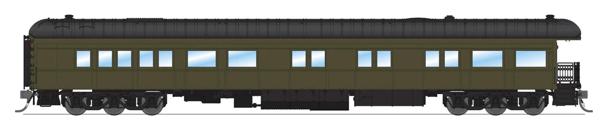 BLI 8961 HO Scale Pullman Business Car with Balloon Roof - Pullman Gre ...
