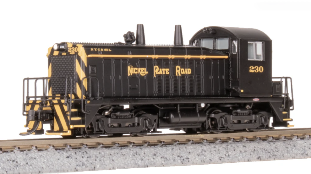 BLI 9344 N Scale EMD SW7 Diesel Nickel Plate Road NKP 230 Paragon4 (So ...