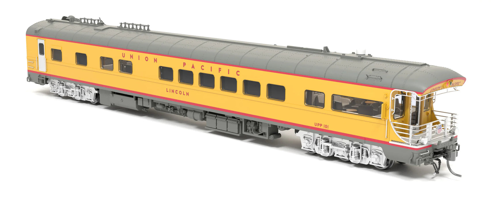 BLI 9591 HO Scale Union Pacific Business Car #101 "Lincoln" 2020+ UP S ...