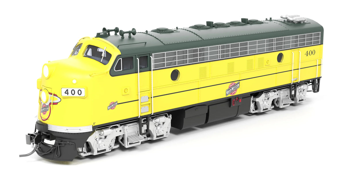 BLI 9698 HO Scale EMD F7A Diesel Chicago & NorthWestern CNW 401 Stealt — White Rose Hobbies